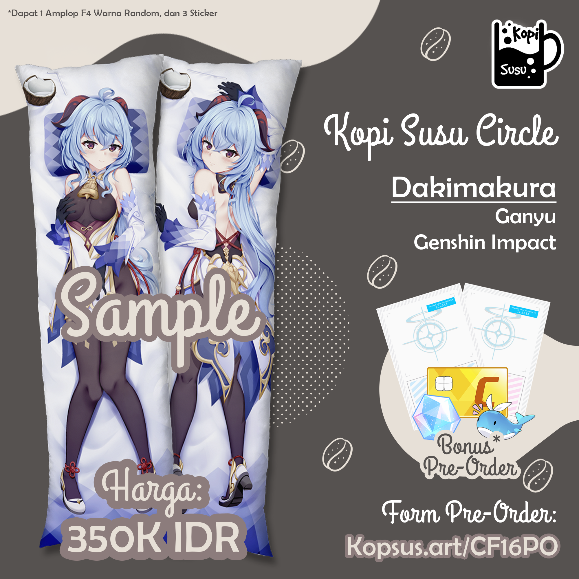 Form Pre-Order Kopi Susu